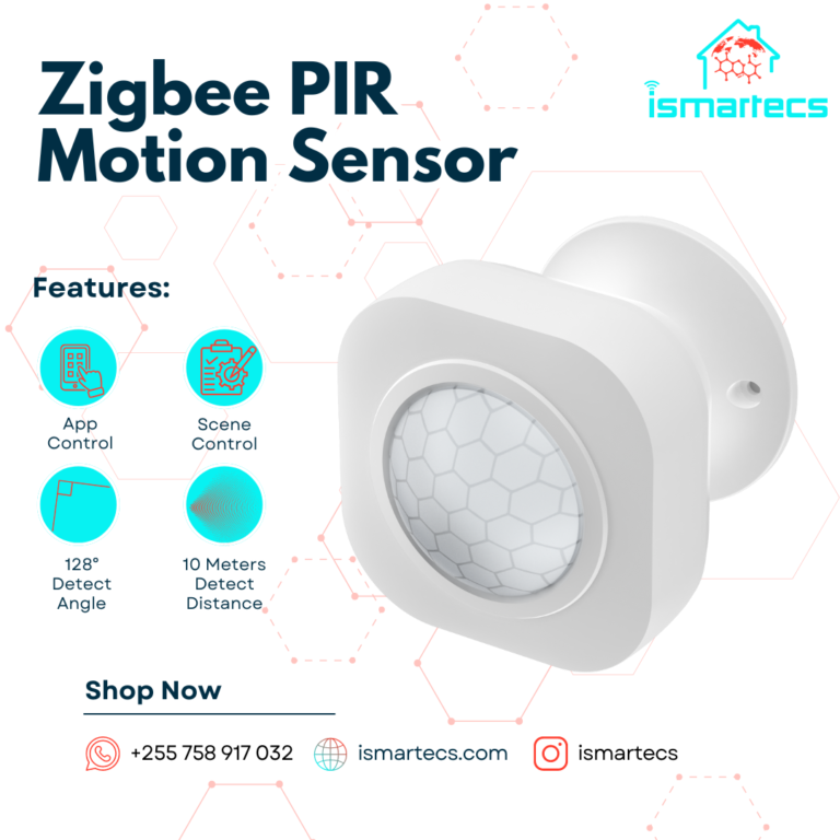Zigbee PIR Motion Sensor | ismartecs Tanzania